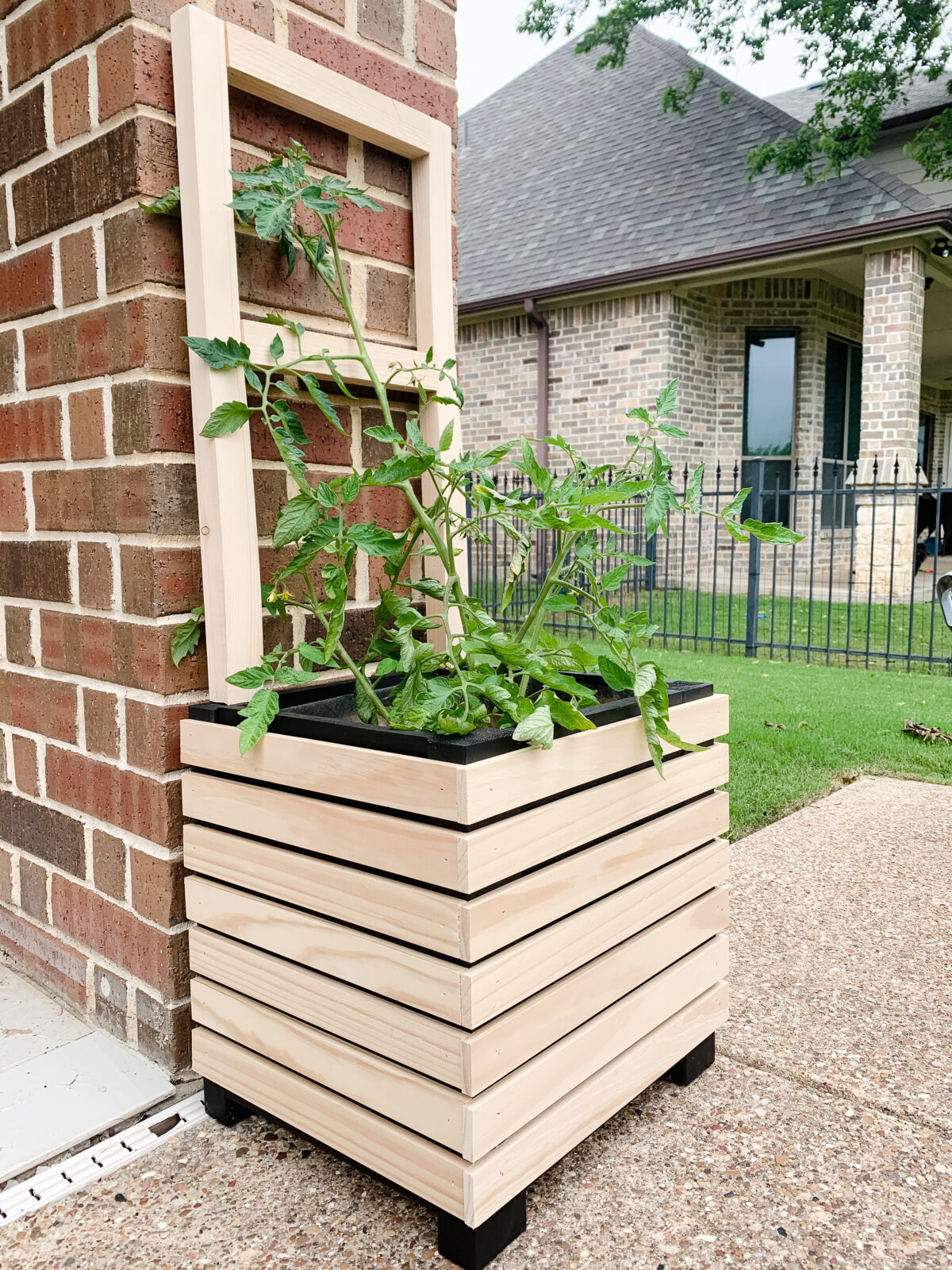 DIY Modern Planter - texasdiymama.com