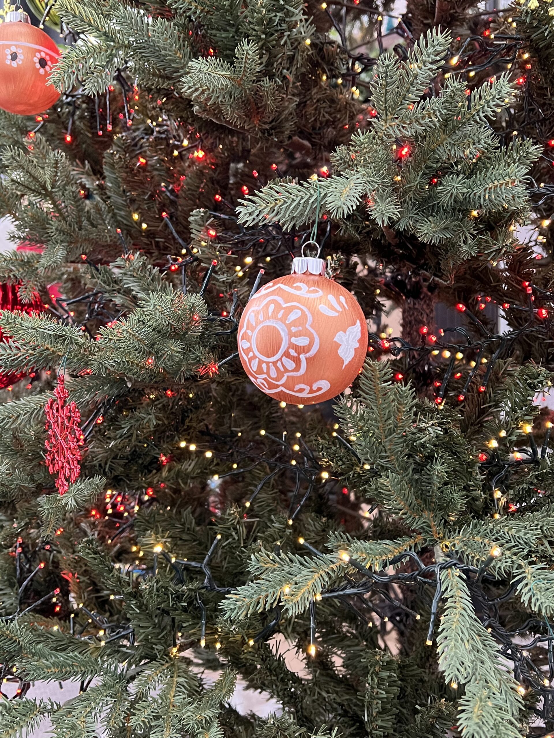 Mexican Barro Christmas Ornaments - texasdiymama.com